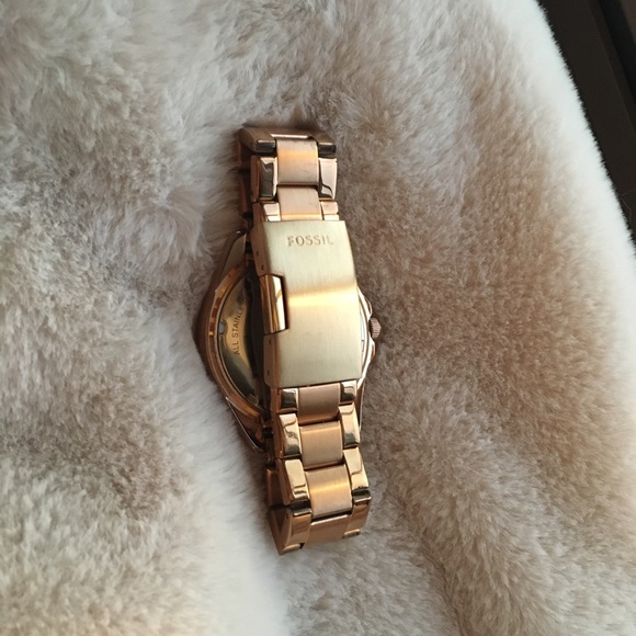 Fossil | Accessories | Rose Gold Fossil Watch | Poshmark